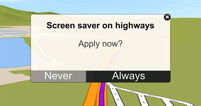 Sygic Professional Navigation introducing Screen saver with new release ...