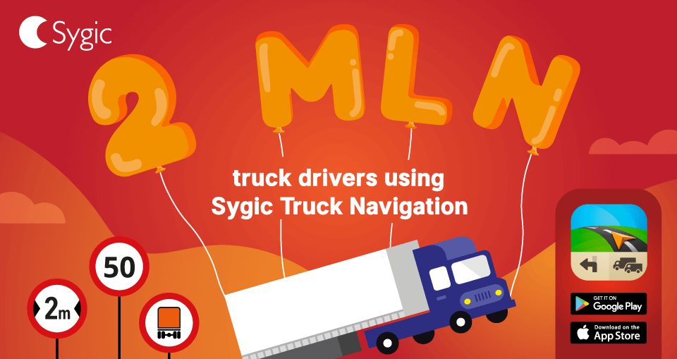 2 Million truck drivers use Sygic Truck Navigation - Sygic | Bringing ...