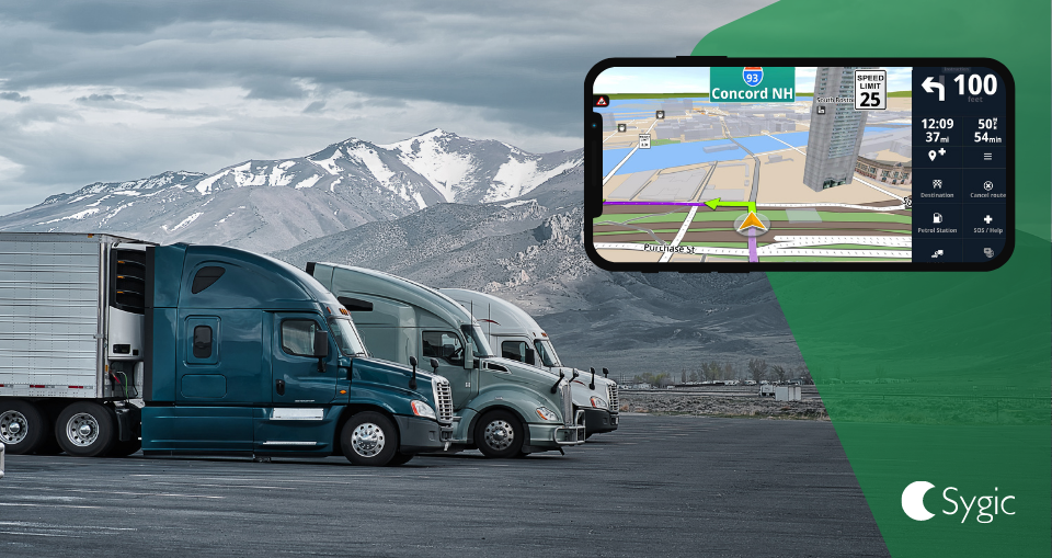 Navigate North America like a Pro with Sygic Professional Navigation ...