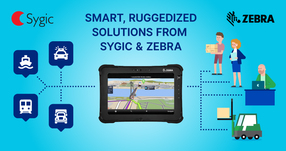 Enhance the efficiency of your industry sector with Sygic & Zebra power ...